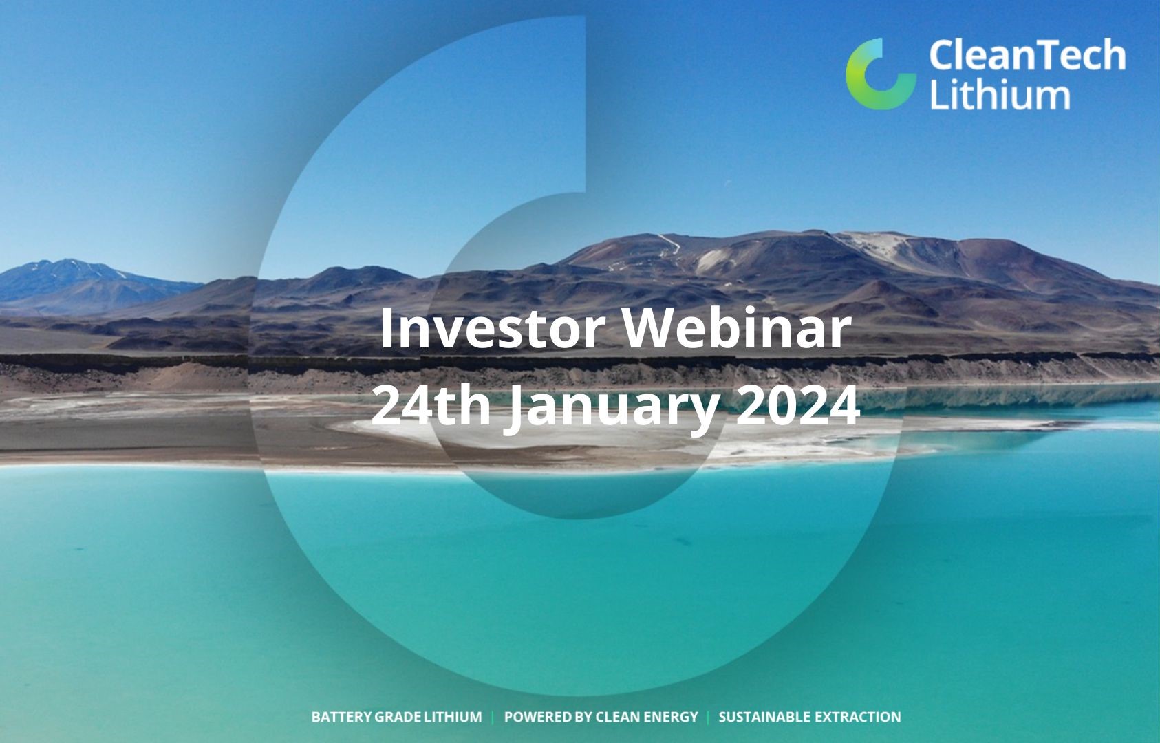 Investor Webinar • Cleantech Lithium